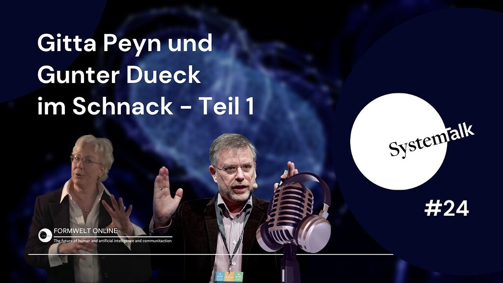 SystemTalk Gitta Peyn und Gunter Dueck im Schnack - Teil 1 - YouTube ...